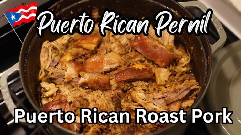 Authentic Puerto Rican Pernil with Crispy Cuerito (Roasted Pork ...